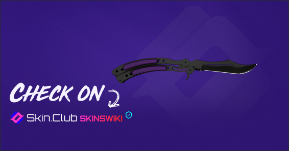 Butterfly Knife | Ultraviolet - Skins Wiki