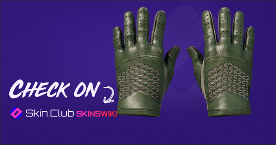 Driver Gloves | Racing Green (Field-Tested) - Skins Wiki