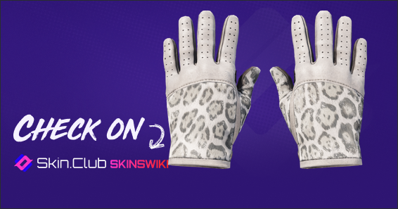 Driver Gloves | Snow Leopard (Field-Tested)