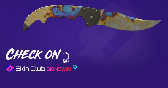 Falchion Knife | Case Hardened (Factory New)