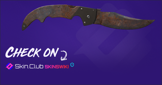Falchion Knife | Rust Coat (Battle-Scarred)