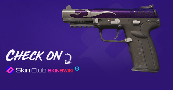 Five-SeveN | Flame Test (Well-Worn)