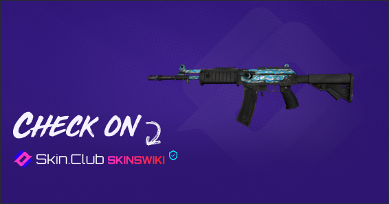 Galil AR | Aqua Terrace (Well-Worn)