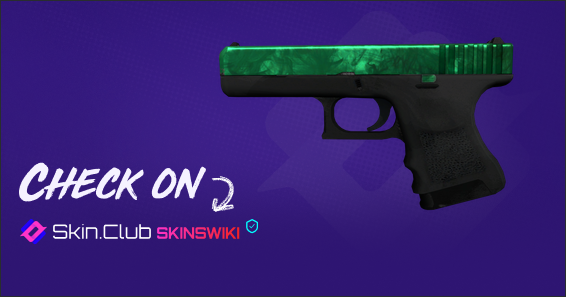 Glock-18 | Gamma Doppler Emerald (Minimal Wear)