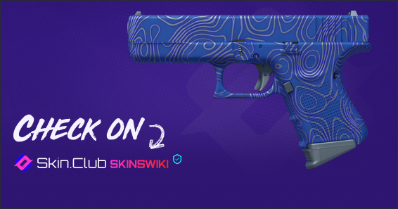 Glock-18 | Ocean Topo - Skins Wiki