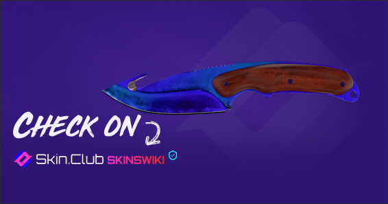 Gut Knife | Doppler Sapphire (Factory New)
