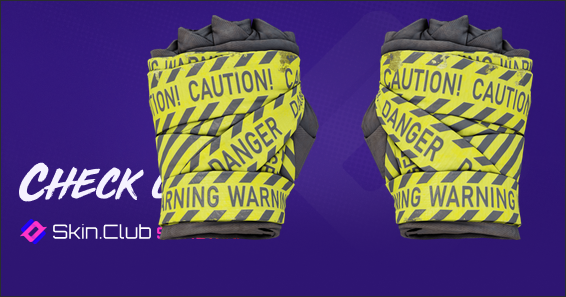 Hand Wraps | CAUTION! (Well-Worn) - Skins Wiki