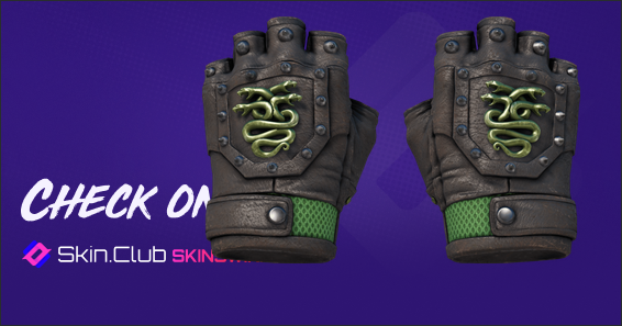 Hydra Gloves | Emerald (Minimal Wear)