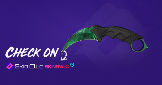 Karambit | Gamma Doppler Phase 2 (Minimal Wear)