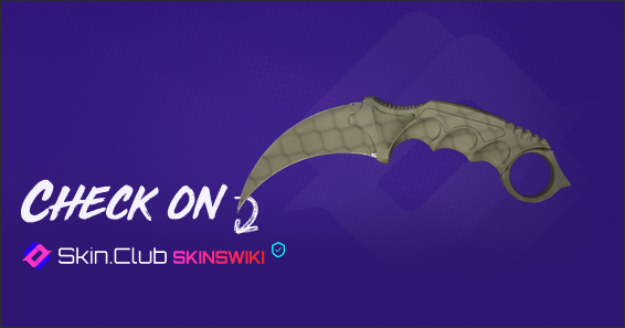 Karambit | Safari Mesh (Factory New)