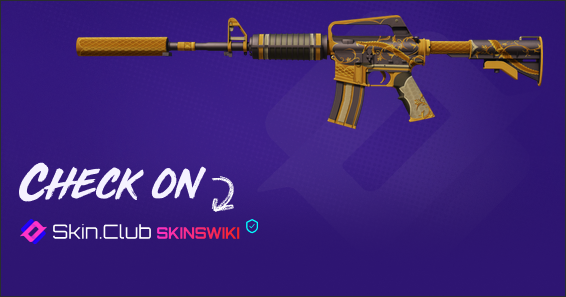 M4A1-S | Golden Coil (Factory New)