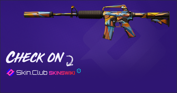 M4A1-S | Leaded Glass (Minimal Wear)