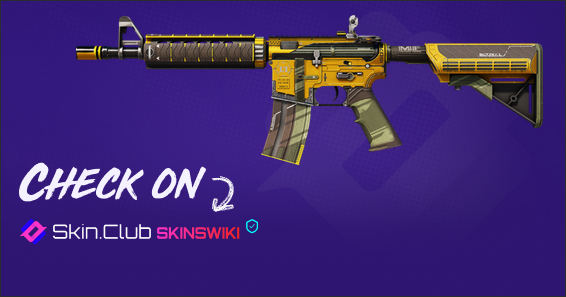 M4A4 | Buzz Kill (Minimal Wear)