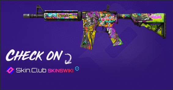 M4A4 | In Living Color (Battle-Scarred)