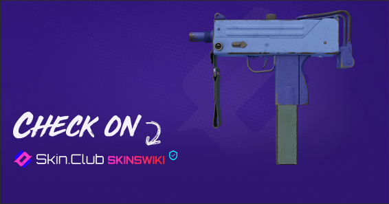 MAC-10 | Indigo (Well-Worn)