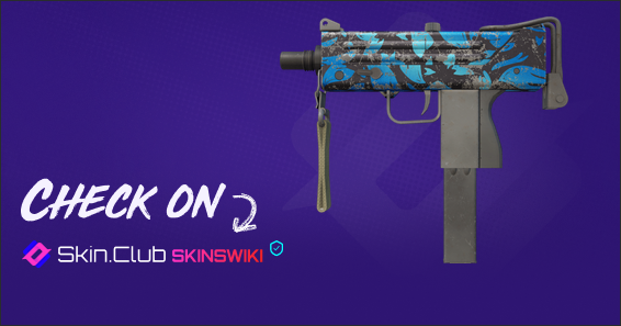 MAC-10 | Oceanic (Battle-Scarred)