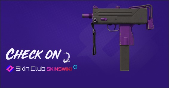 MAC-10 | Ultraviolet (Well-Worn)