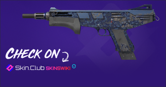 MAG-7 | Navy Sheen (Field-Tested)