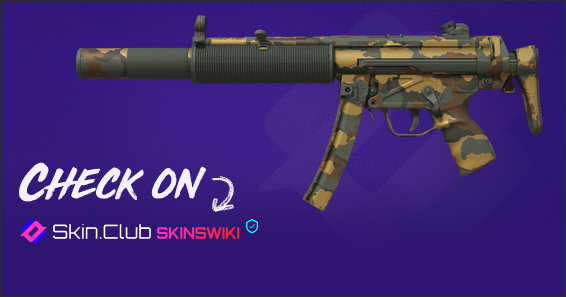 MP5-SD | Gold Leaf (Field-Tested)