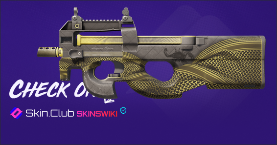 Gold P90 Cs2