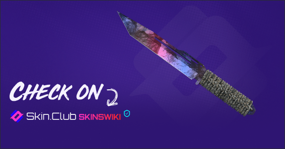 Paracord Knife | Doppler Phase 1 (Minimal Wear)