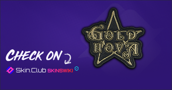 Patch | Metal Gold Nova