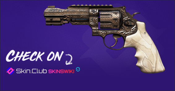 R8 Revolver | Inlay (かなり摩耗)