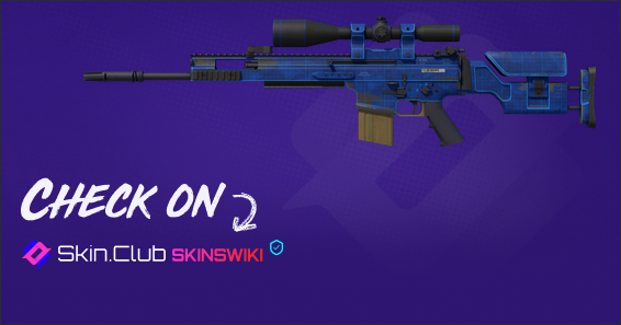 SCAR-20 | Blueprint (Well-Worn)