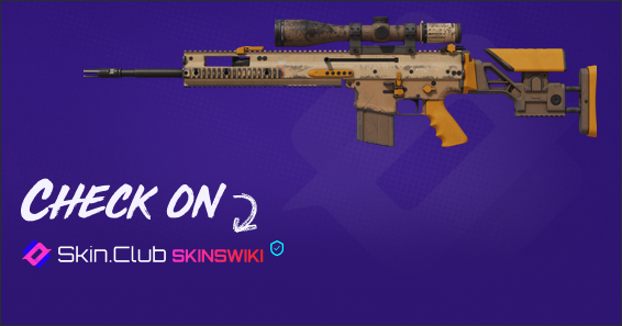 SCAR-20 | Short Ochre (Well-Worn)