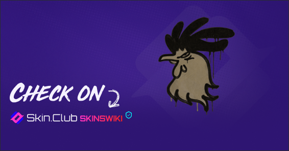 Sealed Graffiti | Cocky (Dust Brown) - Skins Wiki