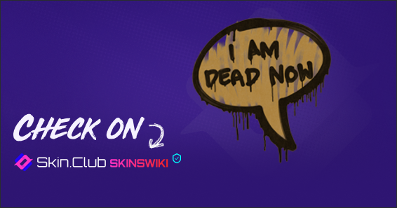 Sealed Graffiti | Dead Now (Desert Amber)