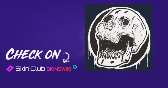 Sealed Graffiti | Rising Skull