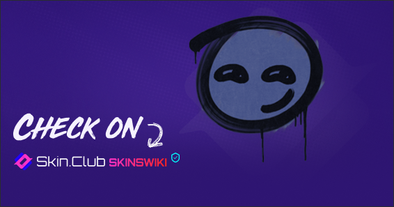 Sealed Graffiti | Smirk (SWAT Blue)