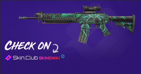 SG 553 | Dragon Tech (Battle-Scarred)