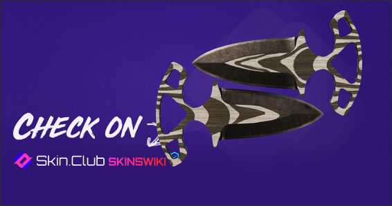 Shadow Daggers | Black Laminate (Well-Worn)
