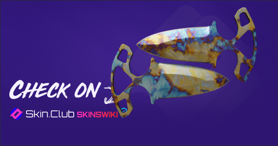 Shadow Daggers | Case Hardened (Field-Tested)