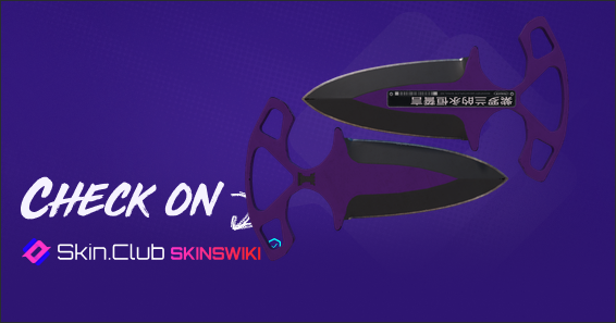Shadow Daggers | Ultraviolet (Field-Tested) - Skins Wiki