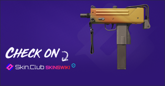 Souvenir MAC-10 | Amber Fade (新品同様)