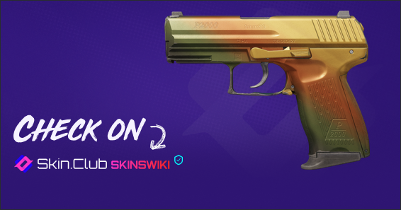Souvenir P2000 | Amber Fade (Field-Tested)