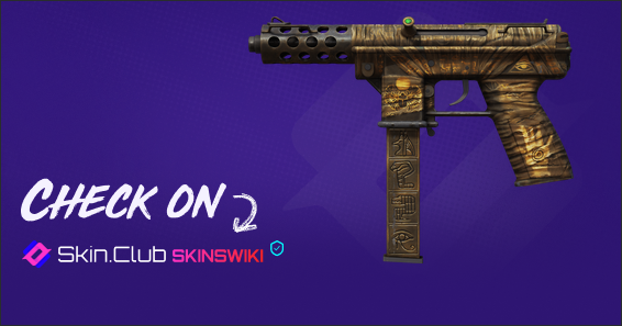 Souvenir Tec-9 | Mummy's Rot (Well-Worn)