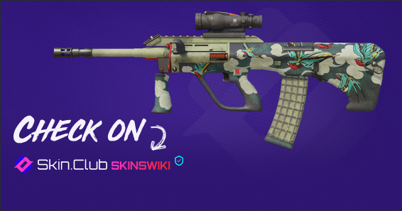 StatTrak™ AUG | Fleet Flock (Well-Worn)