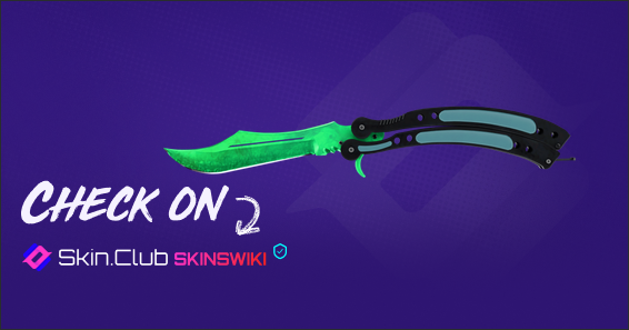 StatTrak™ Butterfly Knife | Gamma Doppler Emerald (Factory New) - Skins ...
