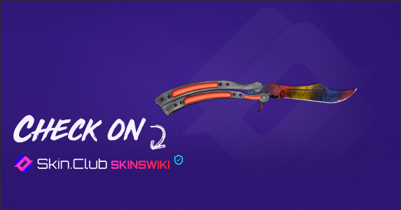StatTrak™ Faca Butterfly | Marble Fade (Com Pouco Uso)