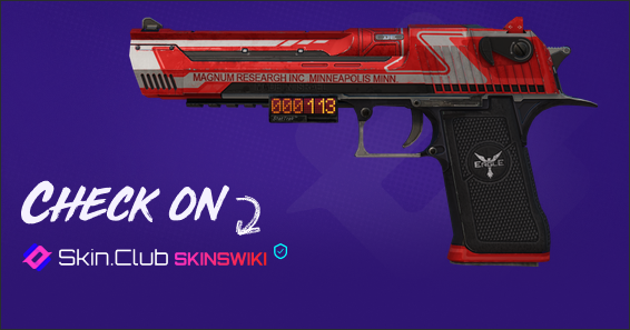 StatTrak™ Desert Eagle | Code Red (Minimal Wear)
