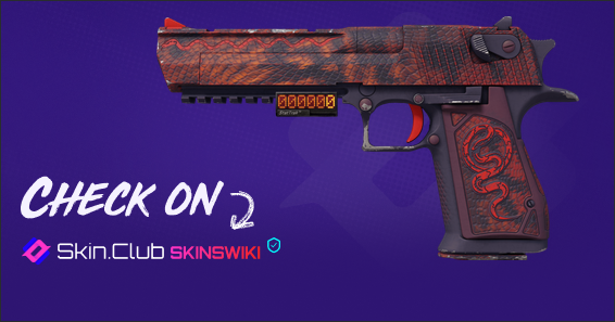 StatTrak™ Desert Eagle | Serpent Strike (新品同様)