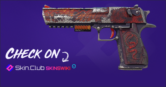 StatTrak™ Desert Eagle | Serpent Strike (Well-Worn)