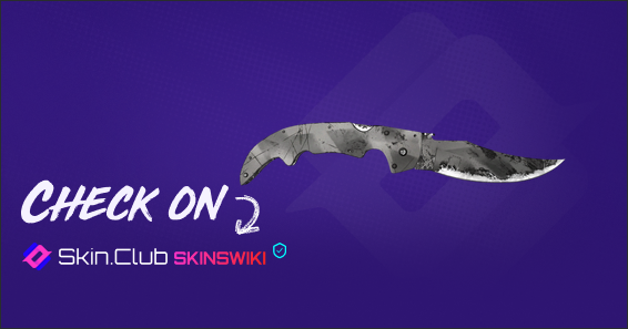 StatTrak™ Falchion Knife | Urban Masked (Well-Worn)