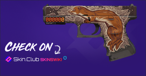 StatTrak™ Glock-18 | Weasel (Battle-Scarred)