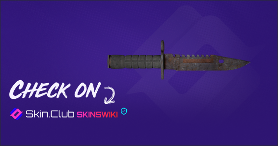 StatTrak™ M9バヨネット | Rust Coat (かなり摩耗)