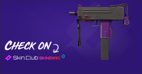 StatTrak™ MAC-10 | Ultraviolet (Battle-Scarred)